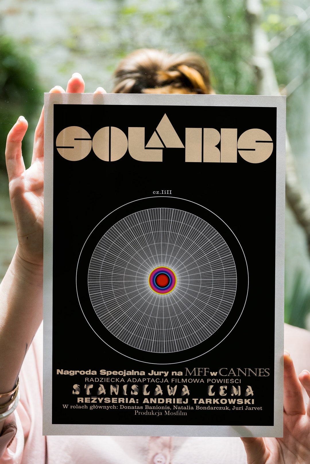 Solaris Movie Poster Vector Drawing High Quality Print Andrei Tarkovsky ...