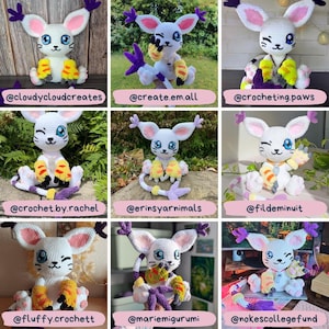 Holy Cat Monster - Crochet Pattern DIGITAL PDF - Amigurumi Tutorial - Etsy