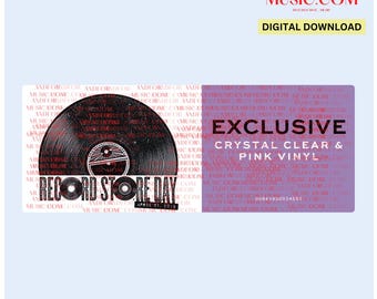 Taylor Vinyl Record LP CD Hype Sticker Dupe Replacement Digital SVG ...