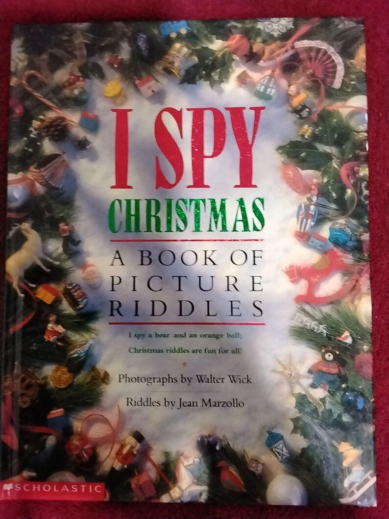 I Spy Christmas - Etsy