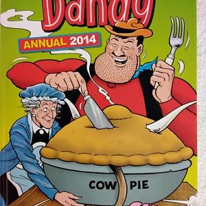 The Dandy Annual 2014 Cow Pie - Etsy