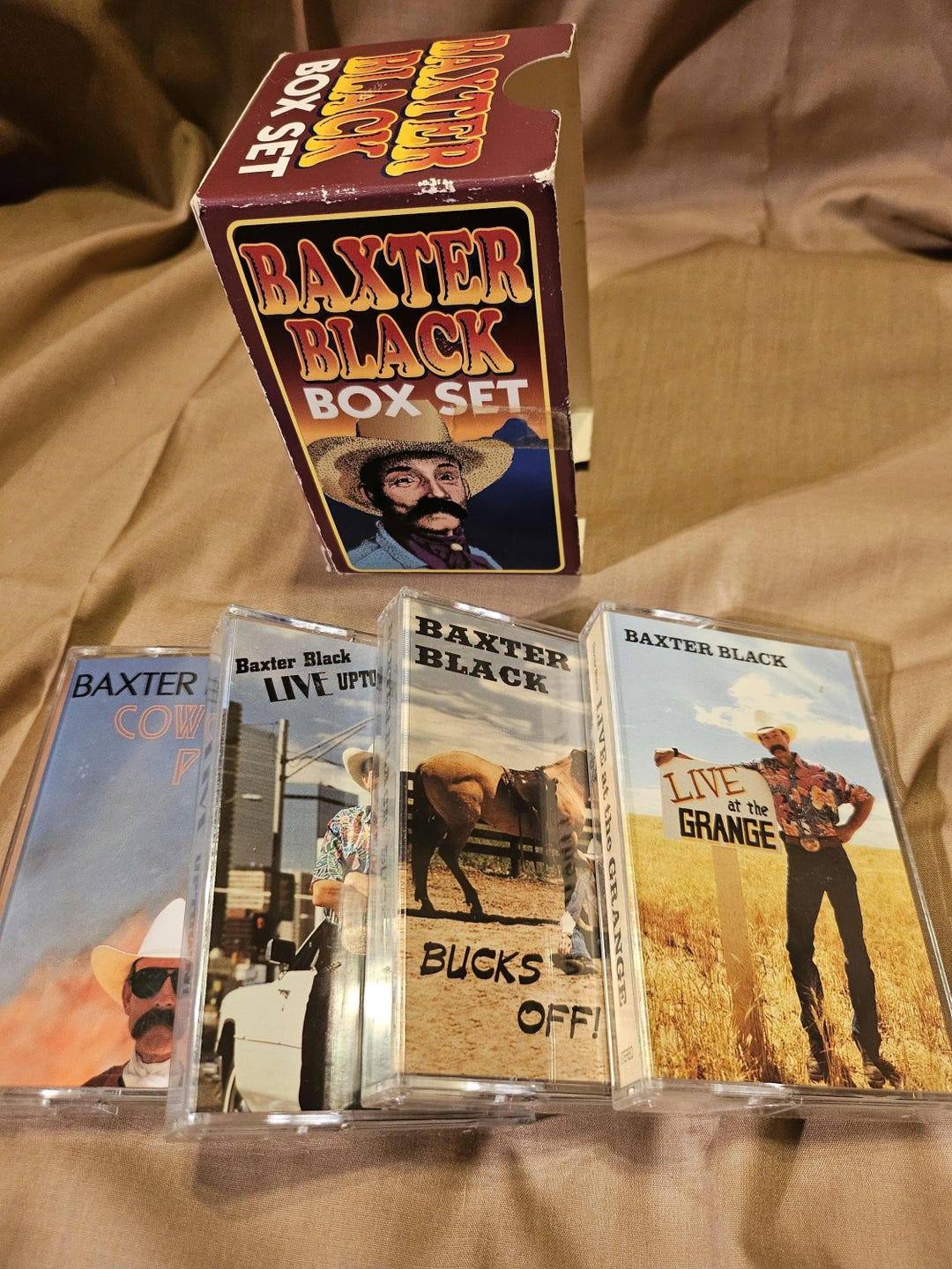 Baxter Black Box Set Bucks off Uptown Cowboy Pride Live at the Grange ...