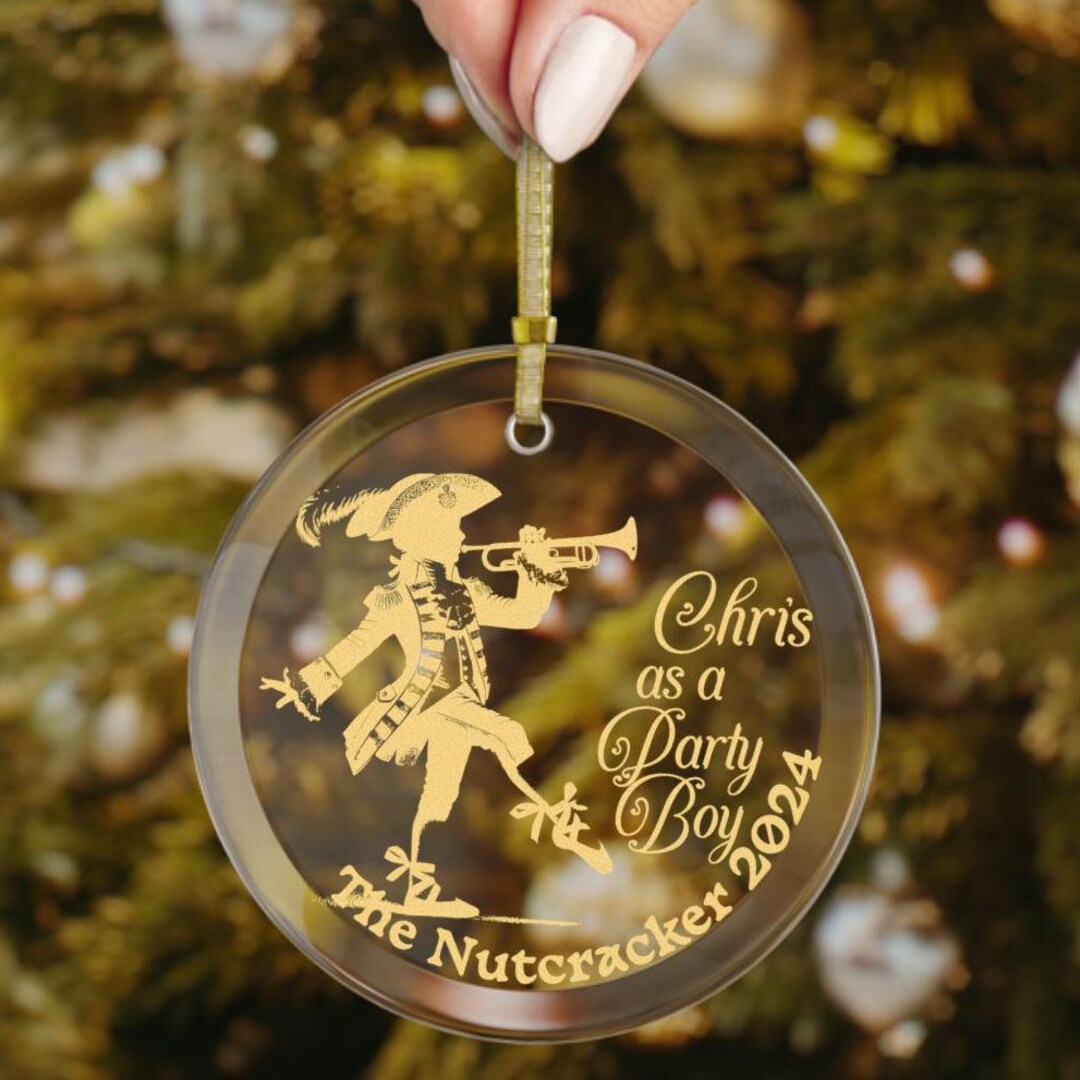 Personalized Party Boy Nutcracker Fritz Christmas Ballet Dancer Boys ...