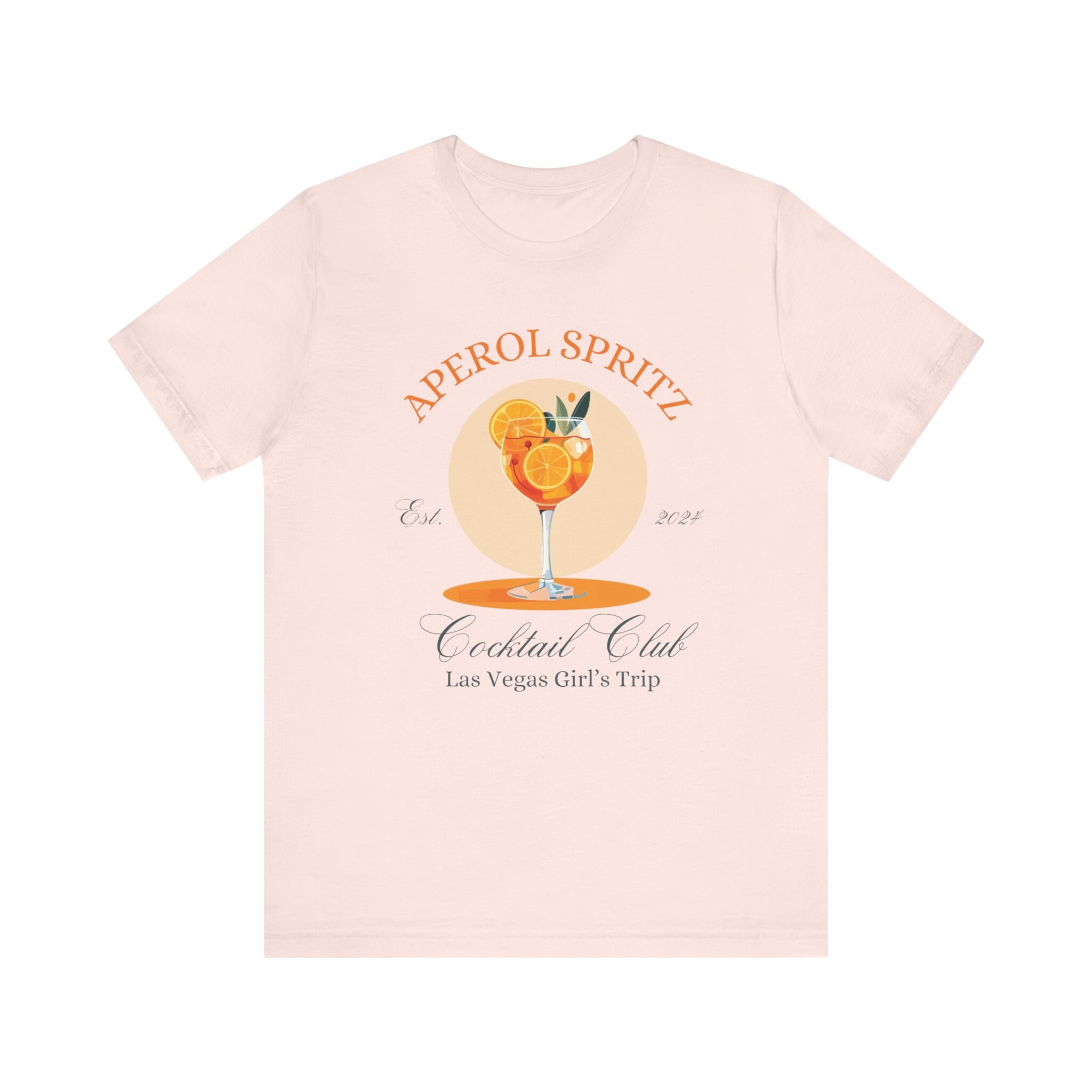 Cocktail Club Tees Aperol Spritz Tshirt Custom Bachelorette Shirts ...