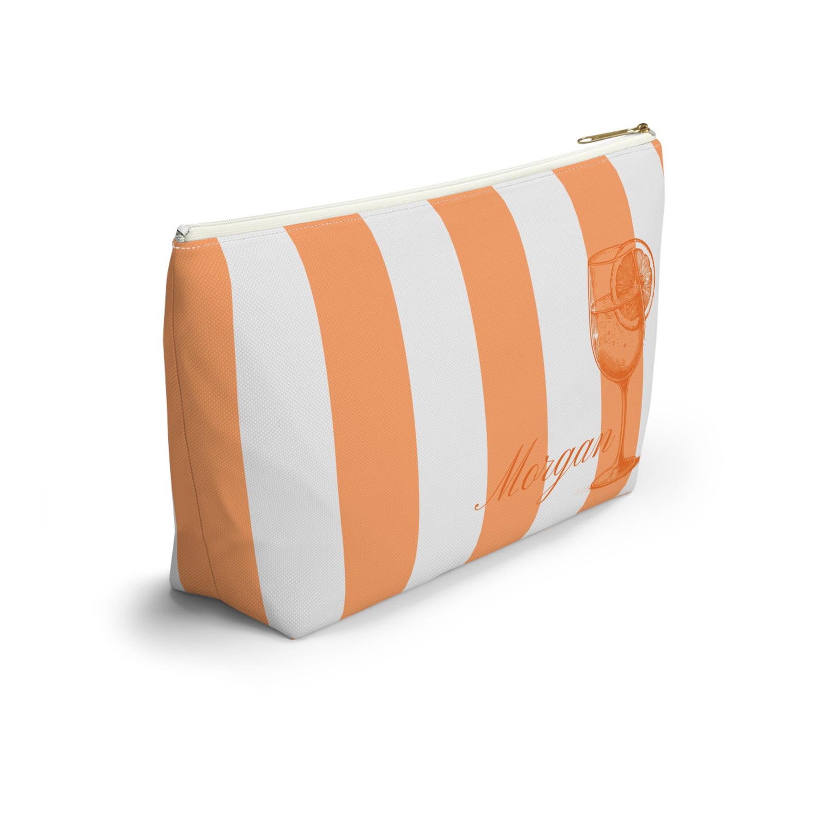 Personalized Aperol Makeup Bag, Aperol Spritz Custom Vacation Trip ...