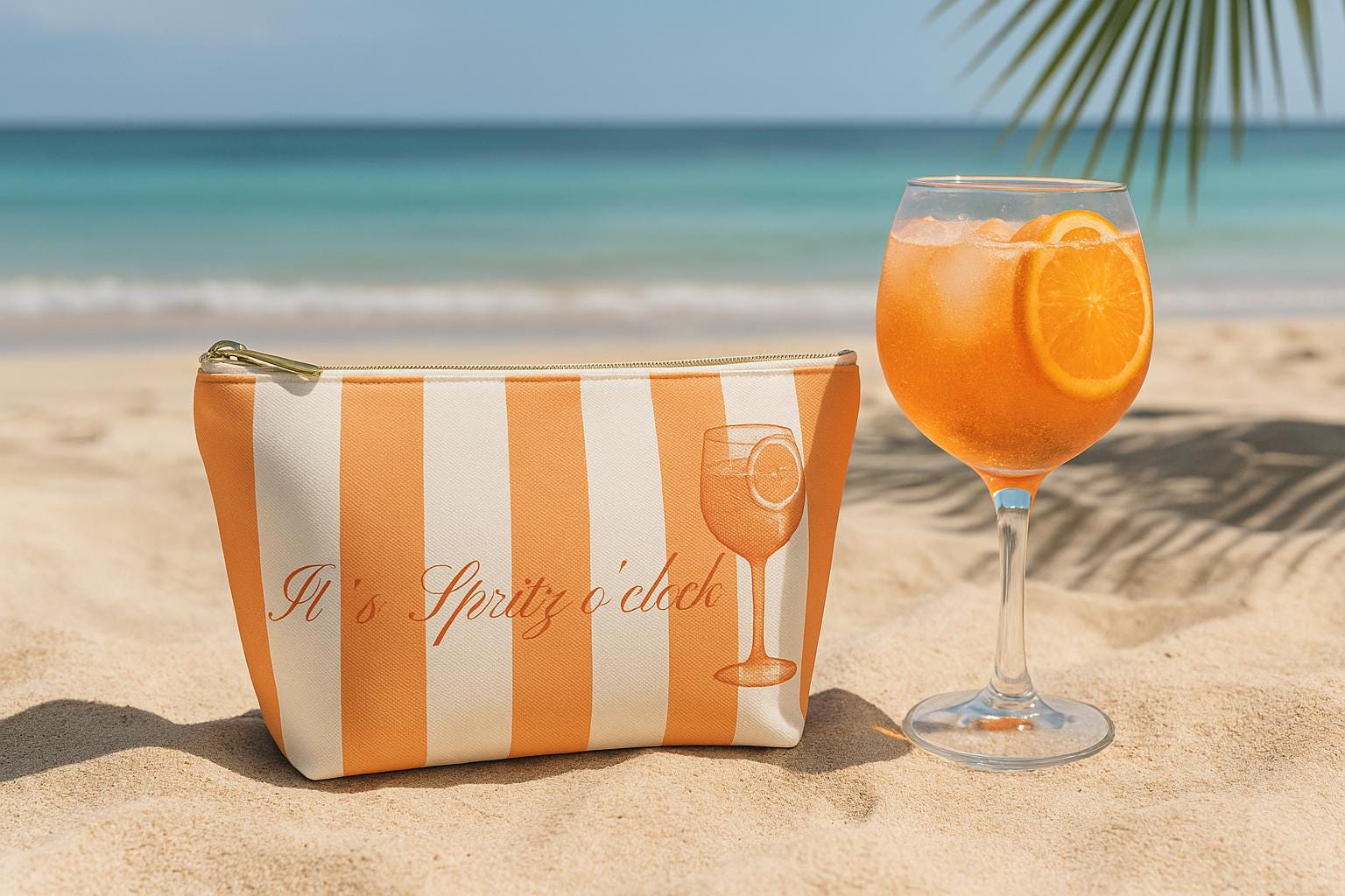Personalized Aperol Makeup Bag, Aperol Spritz Custom Vacation Trip ...