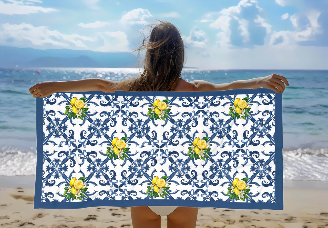 Personalized Beach Towel Italian Themed Bachelorette Party, Italian ...