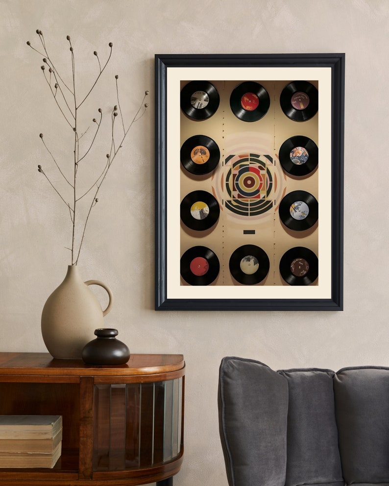 Vinyl Record Poster,vintage Music Wall Art,retro Music Wall Art,trendy ...