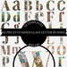 Stain Glass Alphabet Clipart Stain Glass Lettering, Simple Letters ...