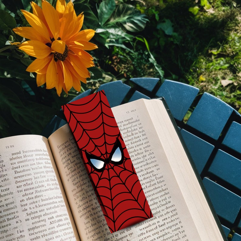 Spiderman Bookmarks, Superhero Bookmarks,marvel Superheroes, Digital ...