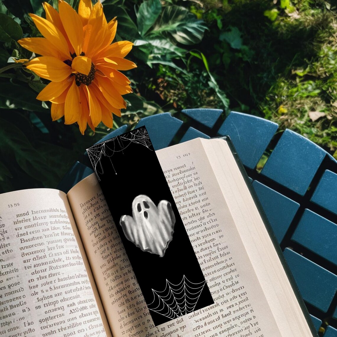 Halloween Bookmarks, Ghost Spooky Horror Bookmarks, Cute Ghost Print ...