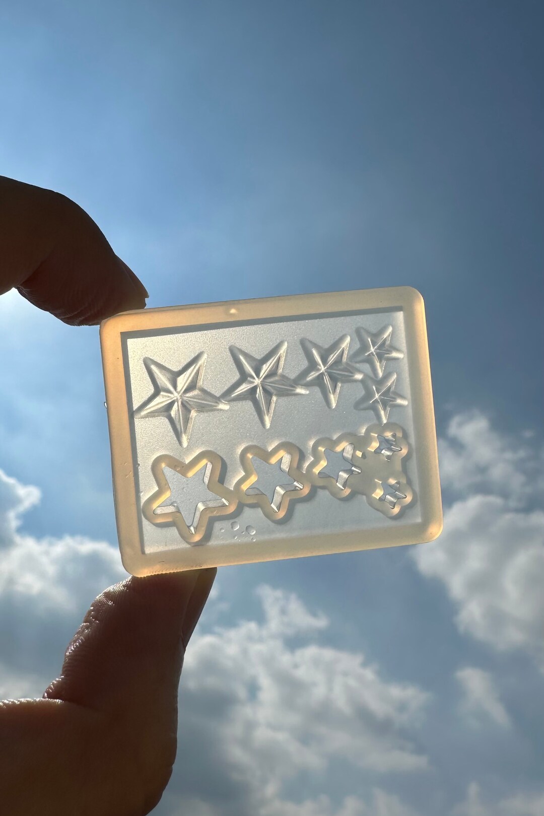 DIY Resin Mold Small Stars - 10 Star Set - Etsy