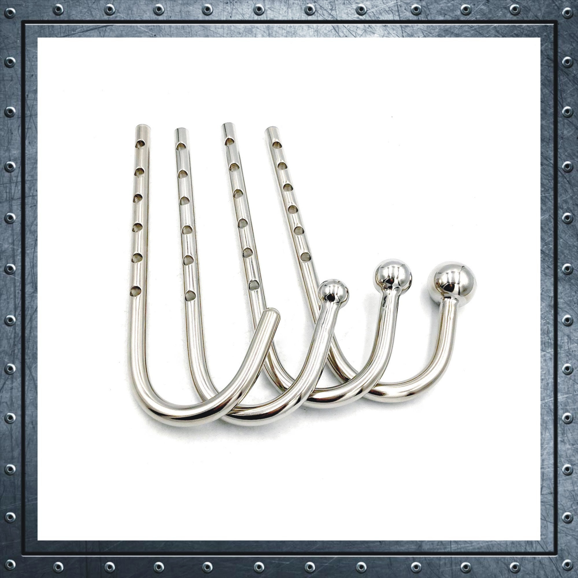 Adjustable Stainless Steel Anal Hook and Collar, Boom Restraint Strap ...