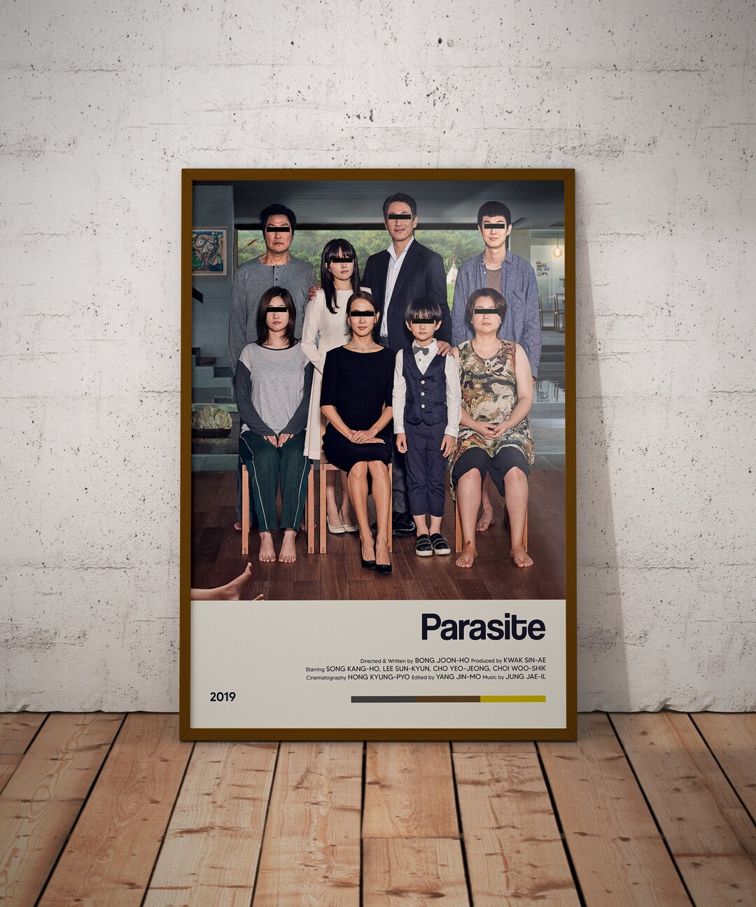 Parasite Movie Poster Modern Movie Poster Print Wall Art Poster Decor Movie Posters Art Vintage ...