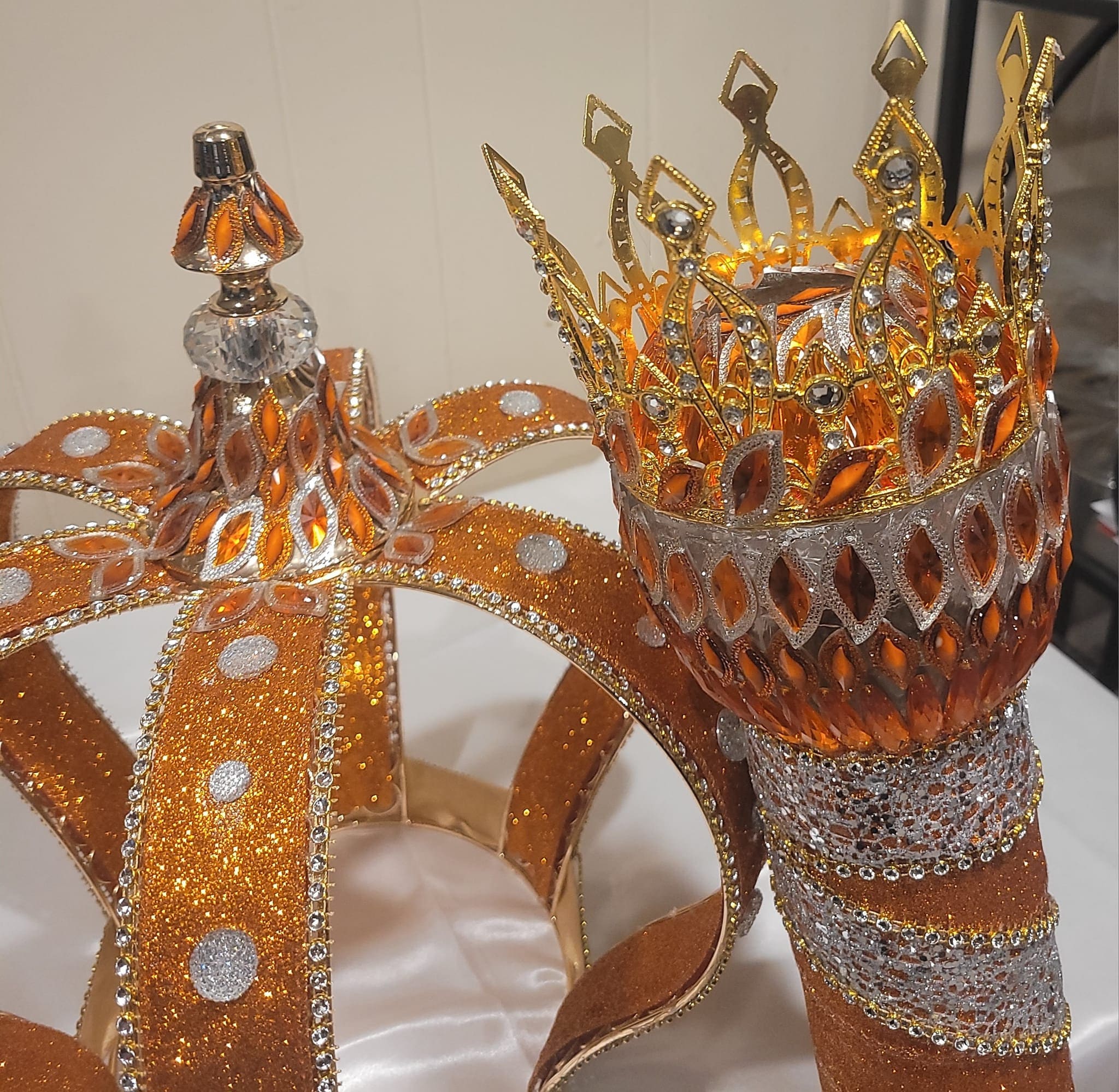 Crown and Scepter of Fire!! - Etsy