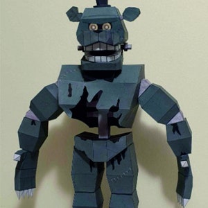 Dreadbear (five Nights at Freddy's) Papercraft DIY Digital Files for ...
