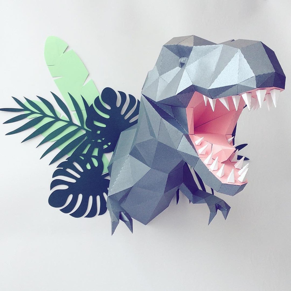 Dinosaur Papercraft 3D DIY Digital Files for Papercraft. Printable PDF ...