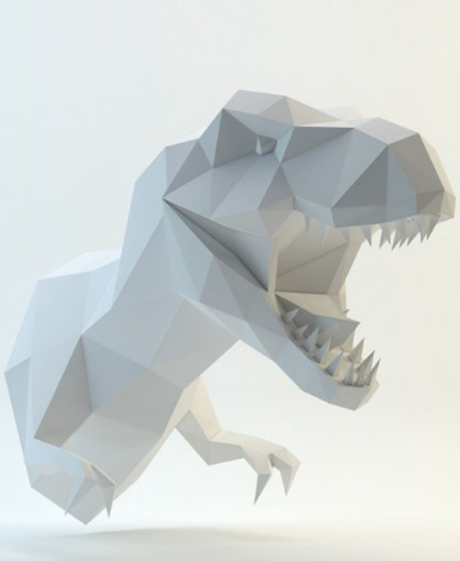 Dinosaur Papercraft 3D DIY Digital Files for Papercraft. Printable PDF ...