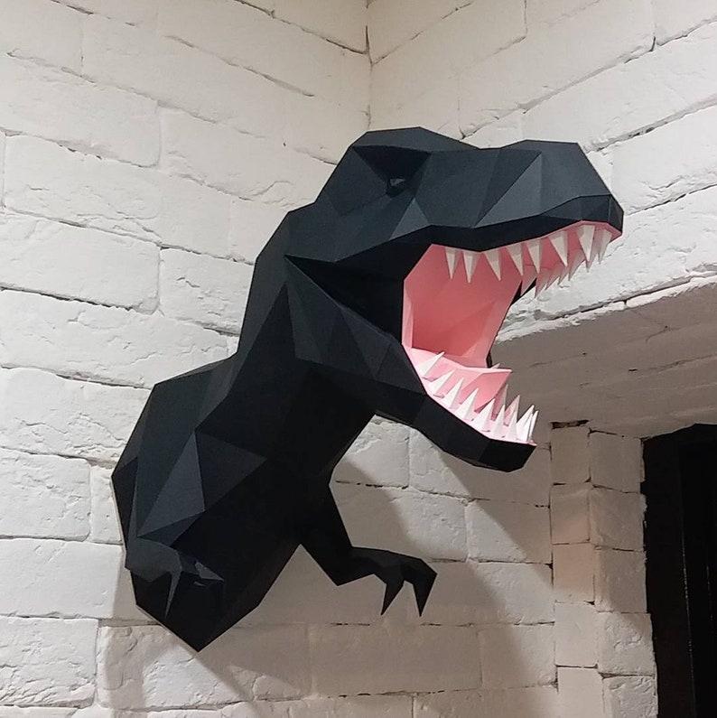 Dinosaur Papercraft 3D DIY Digital Files for Papercraft. Printable PDF ...