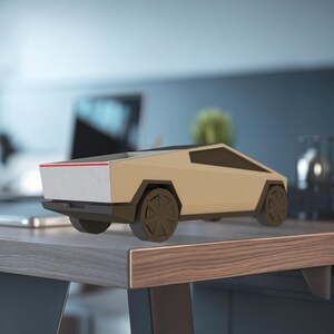 Tesla Cybertruck Premium 3D Papercraft Origami Digital Files for Making ...
