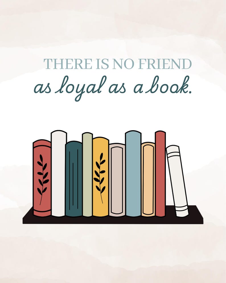 Classroom Posters 7 Inspirational Reading Quotes Poster Reading/ Book ...