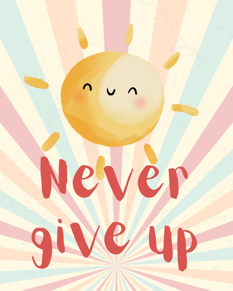 Classroom Poster 7 Growth Mindset Themed Posters Inspirational Cute ...