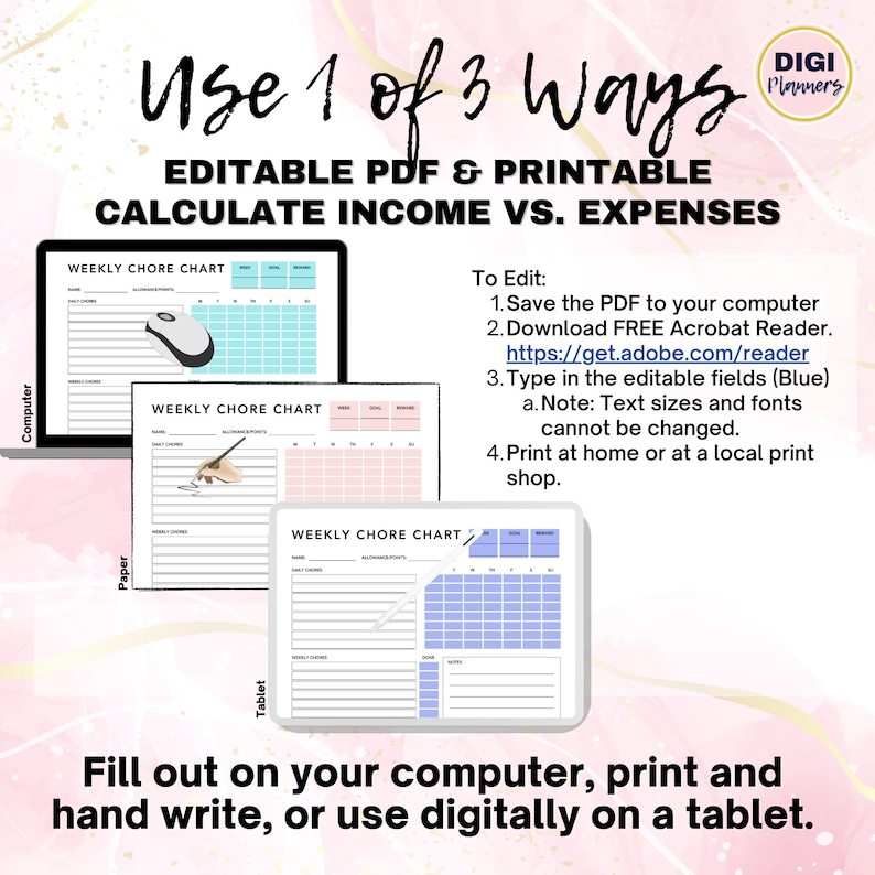 A5 30 Day Envelope Savings Challenge Financial Goal Progress Trackers ...