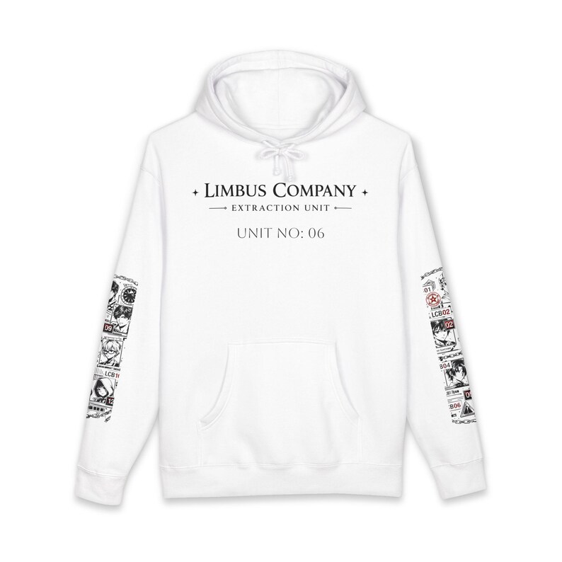 Limbus Company Extraction Unit Personalized Hoodie, Custom Unit No ...