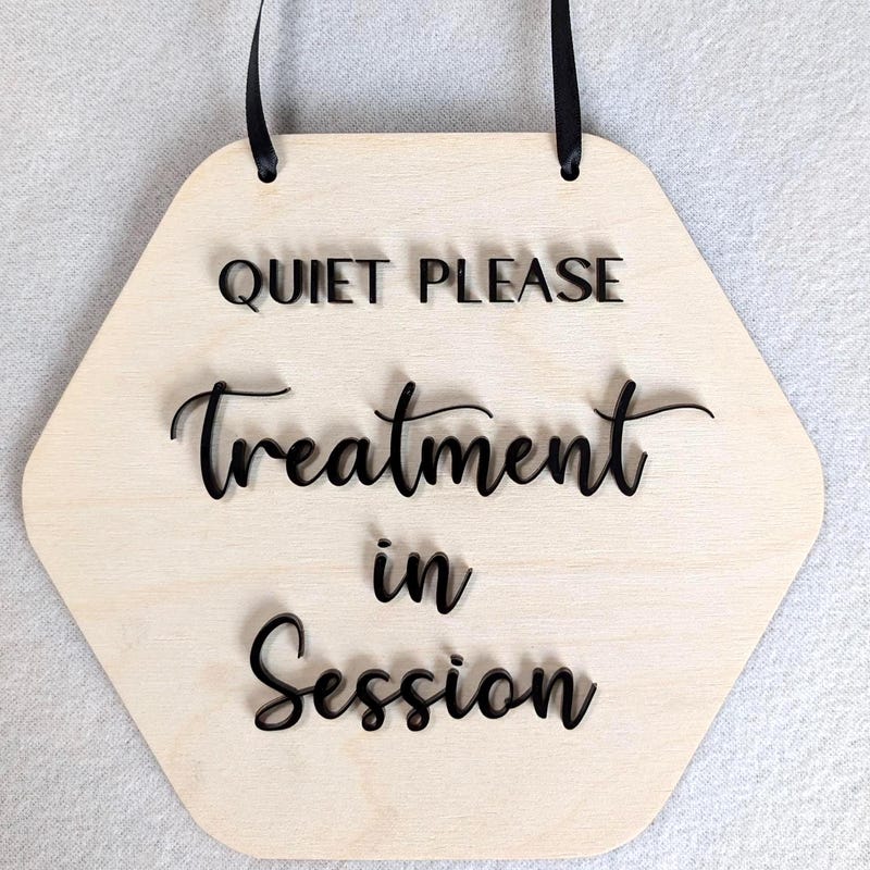 Quiet Please Sign - Etsy