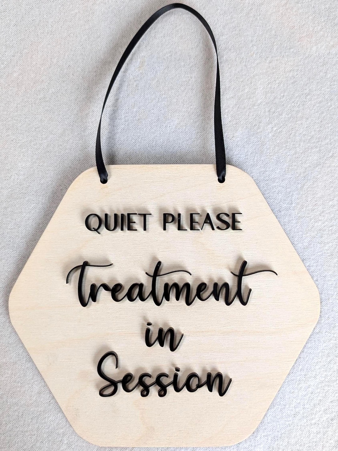 Quiet Please Treatment in Session Sign – Spa Office Decor - Etsy