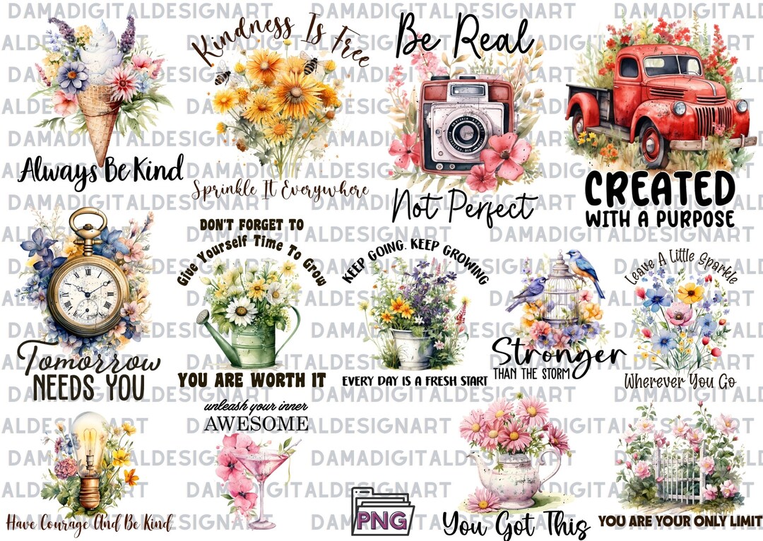 20 Retro Sublimation Bundle, Hippie Png, Vintage Png, Groovy Png, Retro ...