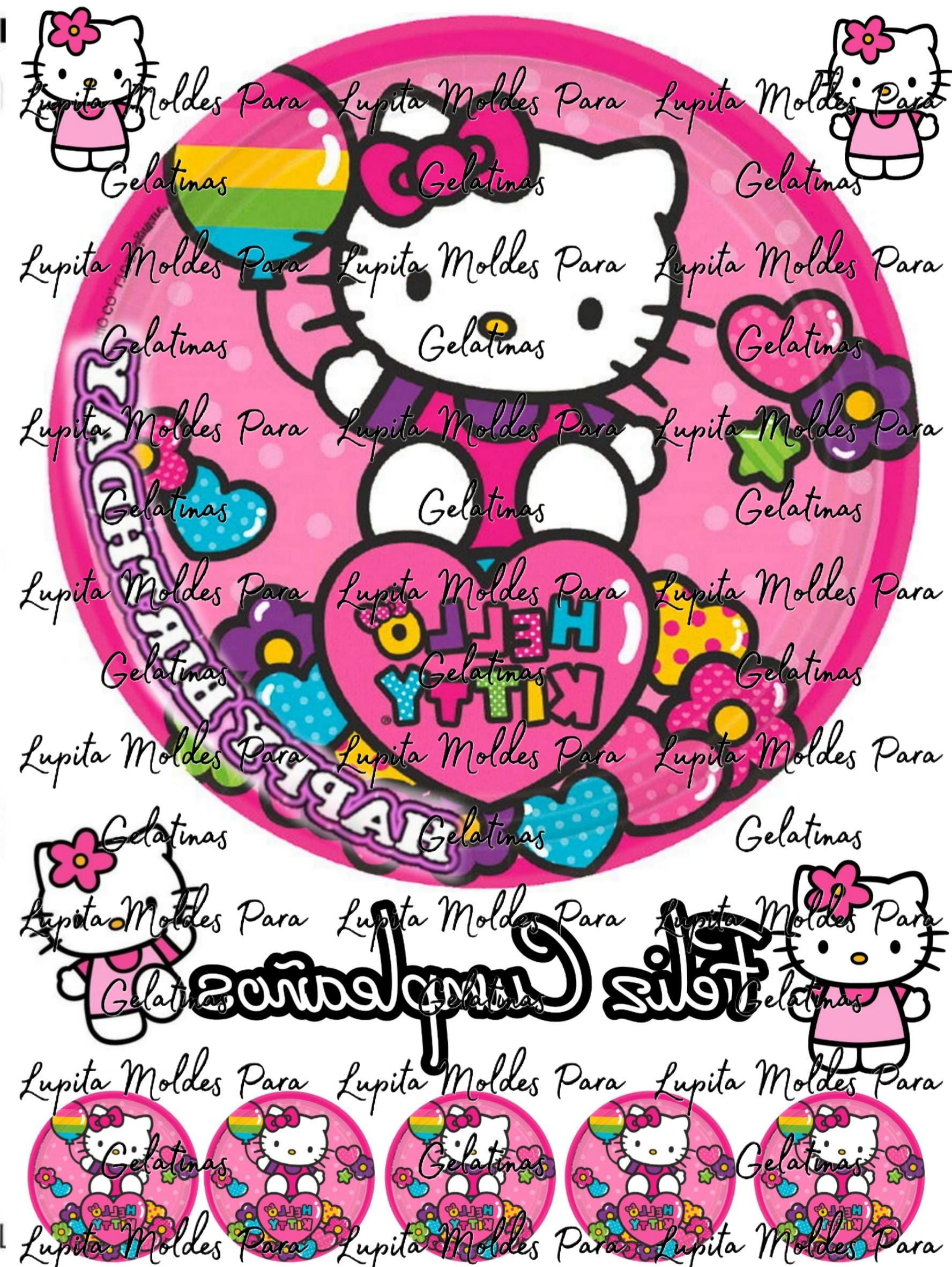 Hello Kitty Transfers - Etsy