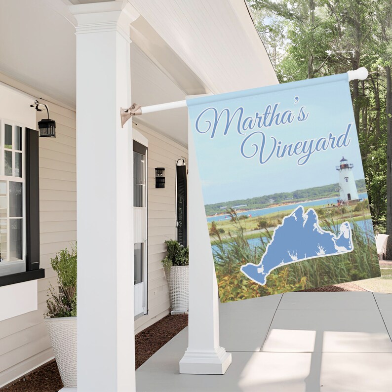 Martha's Vineyard Full Size Flag for Home, Lighthouse Flag, Cape Cod ...