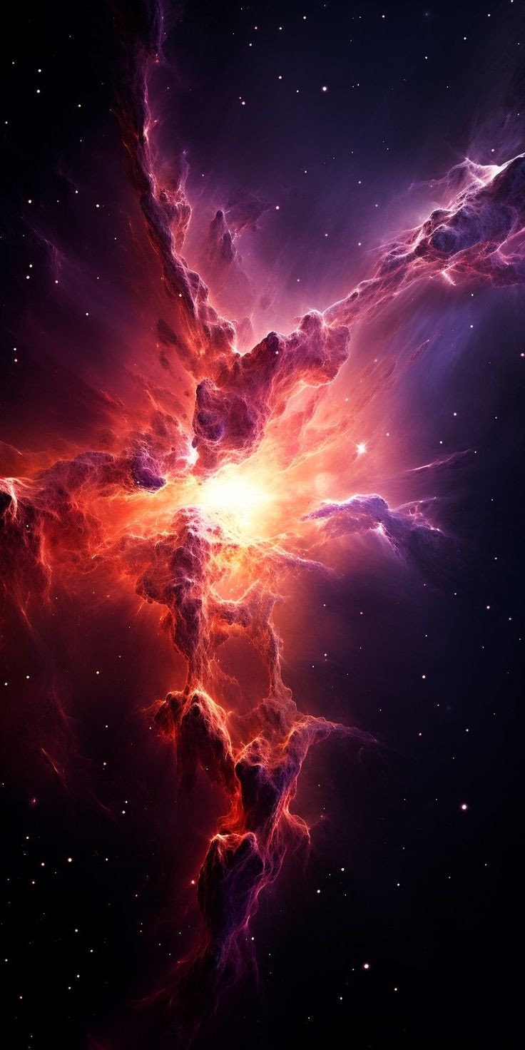 Fascinating Galaxy Wallpaper - Etsy