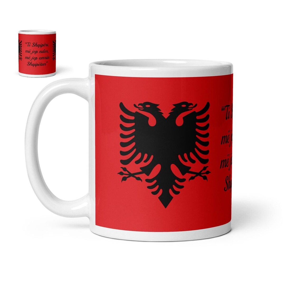 Albanian Flags Mugs - Etsy