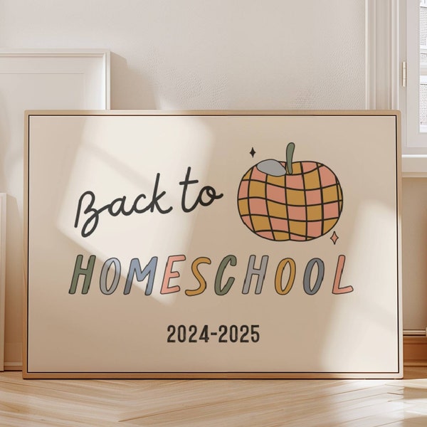 SET OF 6 Educational Posters Digital Download Aesthetic Homeschool ...