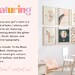 Girl's Boho Nursery Print BUNDLE to the Moon and Back Boho Nursery ...