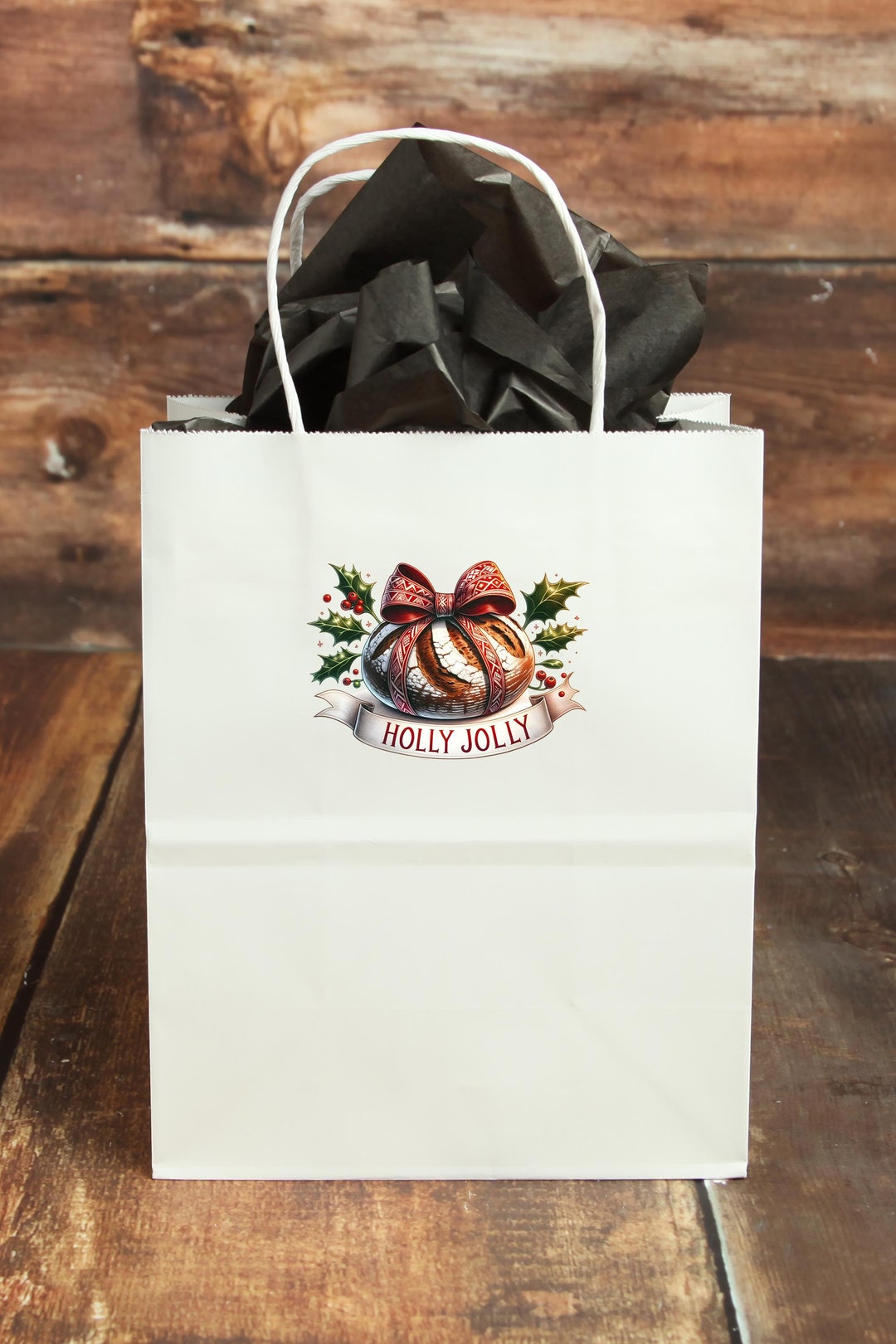 100 Pcs Custom Print Bread Bags, Cute Sourdough Bread Bags, Bulk ...