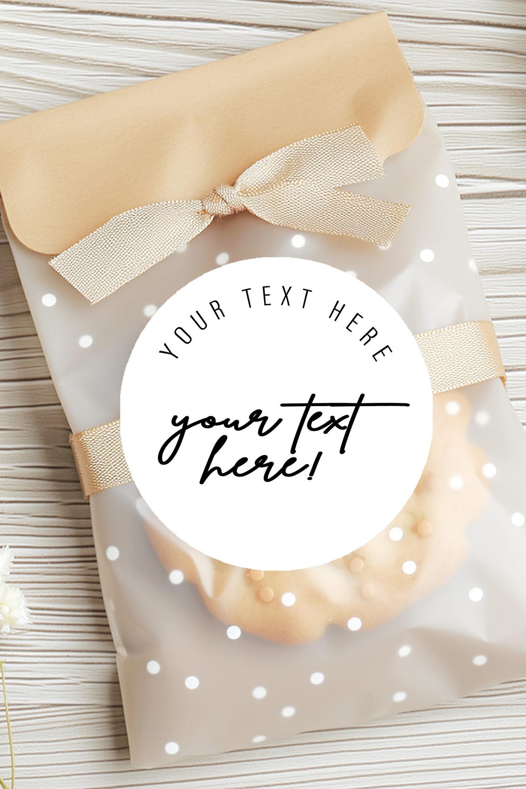 Custom 3" Round Labels: Baked Goods & Small Business Stickers - Etsy