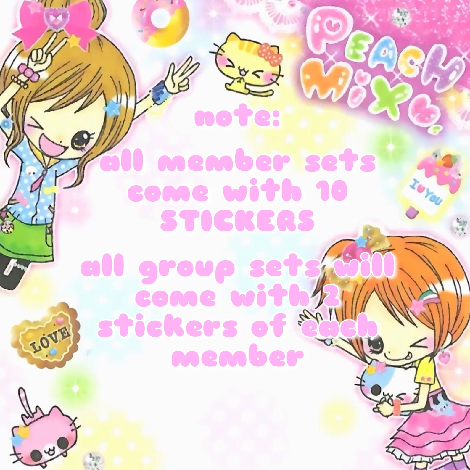 Aespa Purikura Deco Mailing Stickers - Set of 10 - Etsy