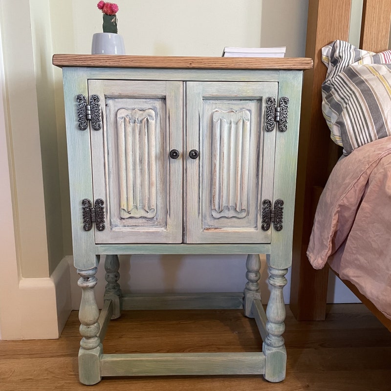 Upcycled Side Table - Etsy UK