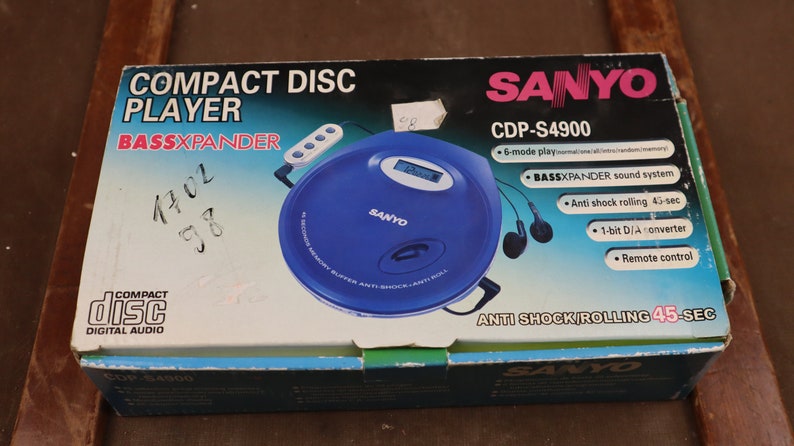 Sanyo CDP-S4900 Compact Disc Player, Made in Japan, Osaka - Etsy