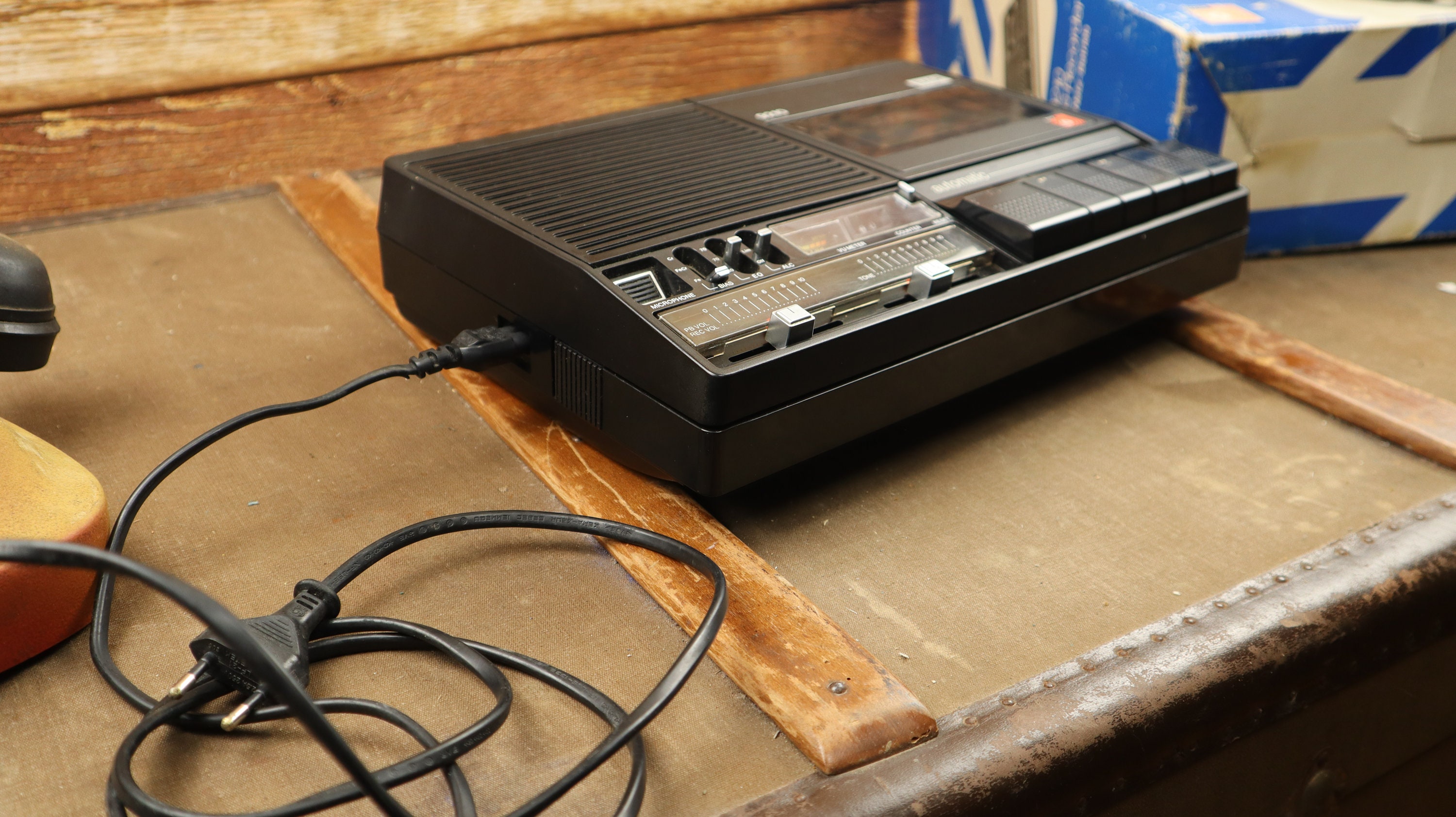 BASF 9210 Rare Vintage Portable Cassette Tape Recorder in Original Box ...