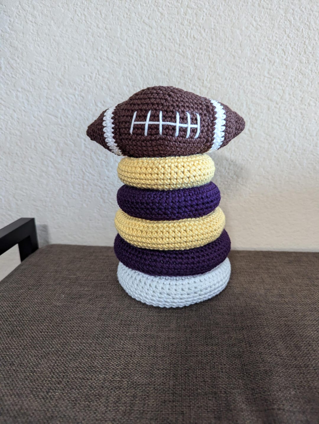Football Stacker Toy - Etsy