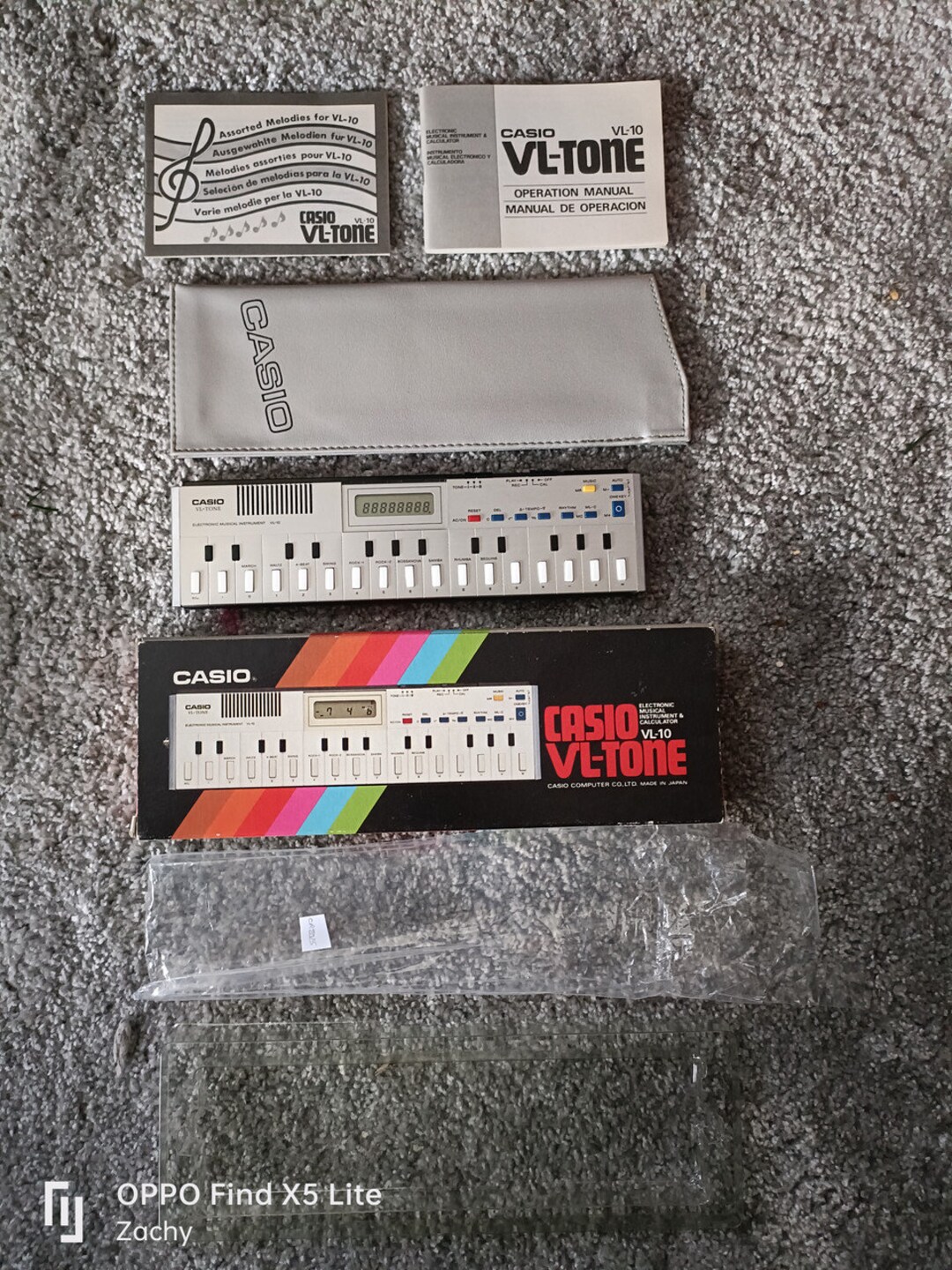 For Sale World's Smallest Synthesizer Casio Vl-tone Vl-1 Vl1 World ...