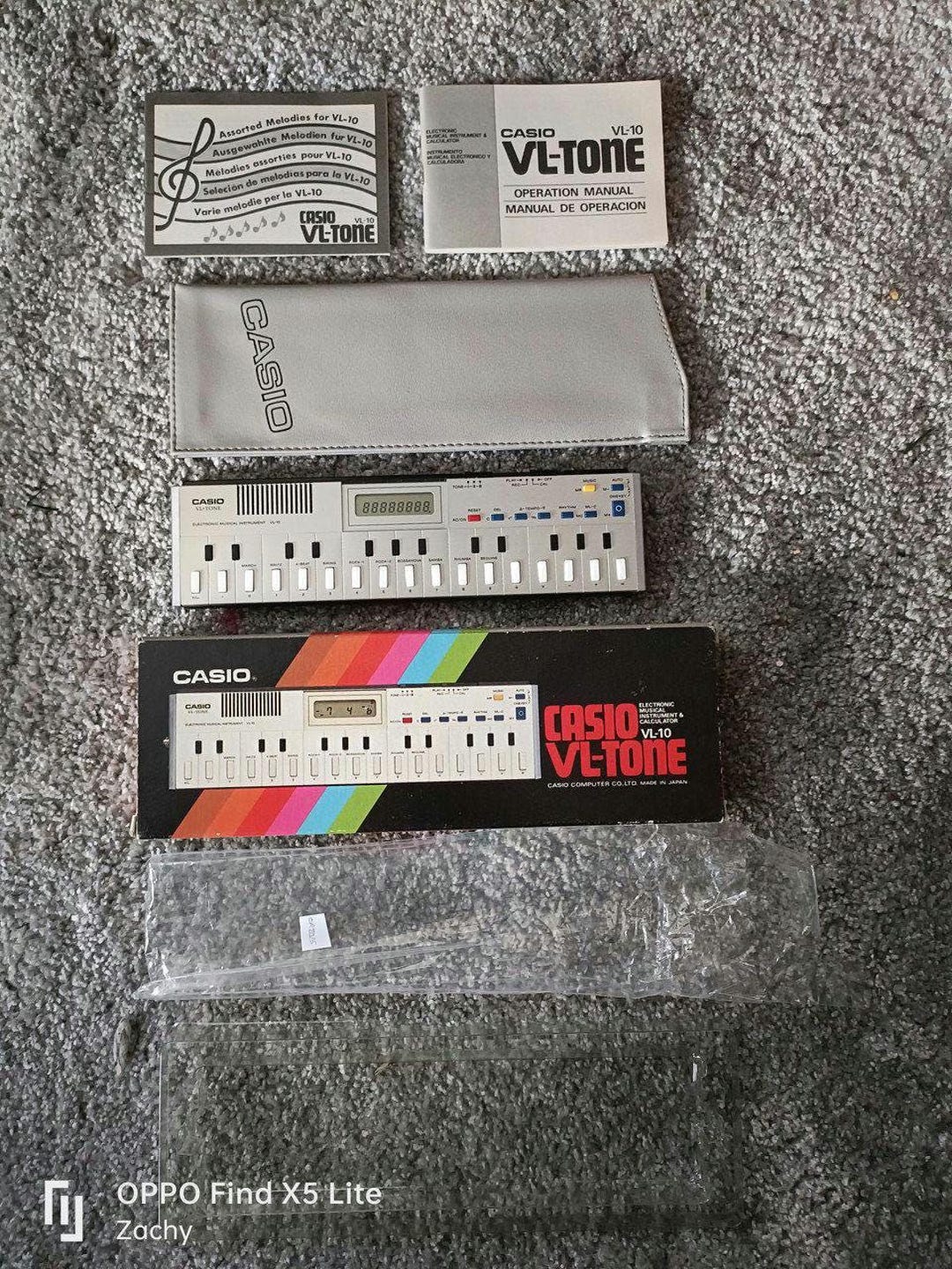 For Sale World's Smallest Synthesizer Casio Vl-tone Vl-1 Vl1 World ...