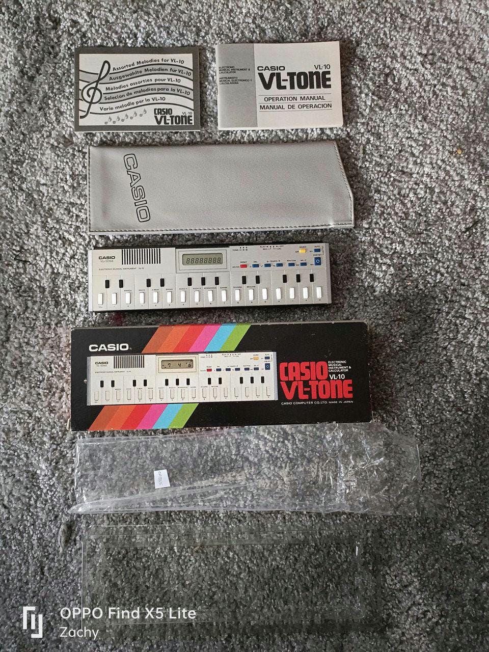 For Sale World's Smallest Synthesizer Casio Vl-tone Vl-1 Vl1 World ...