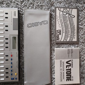 For Sale World's Smallest Synthesizer Casio Vl-tone Vl-1 Vl1 World ...