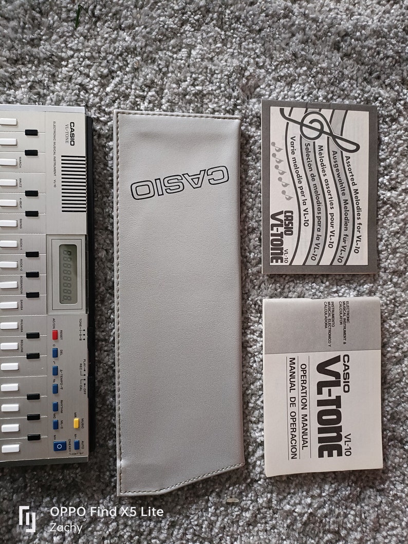 For Sale World's Smallest Synthesizer Casio Vl-tone Vl-1 Vl1 World ...