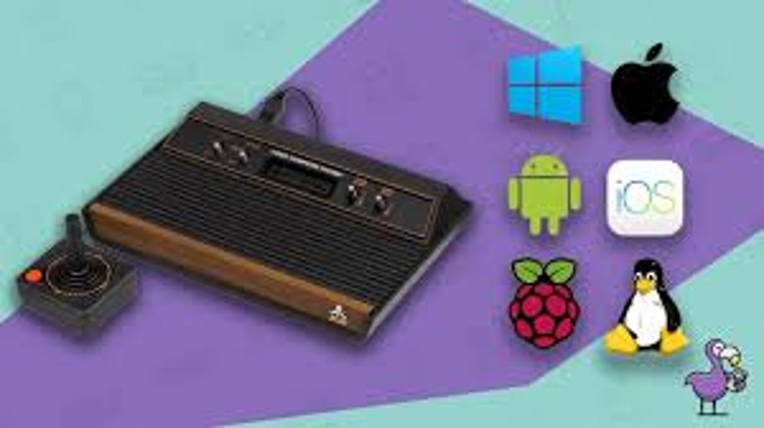 Atari Emulator for Windows PC of 1000 Games Atari 2600 64bit 32bit ...